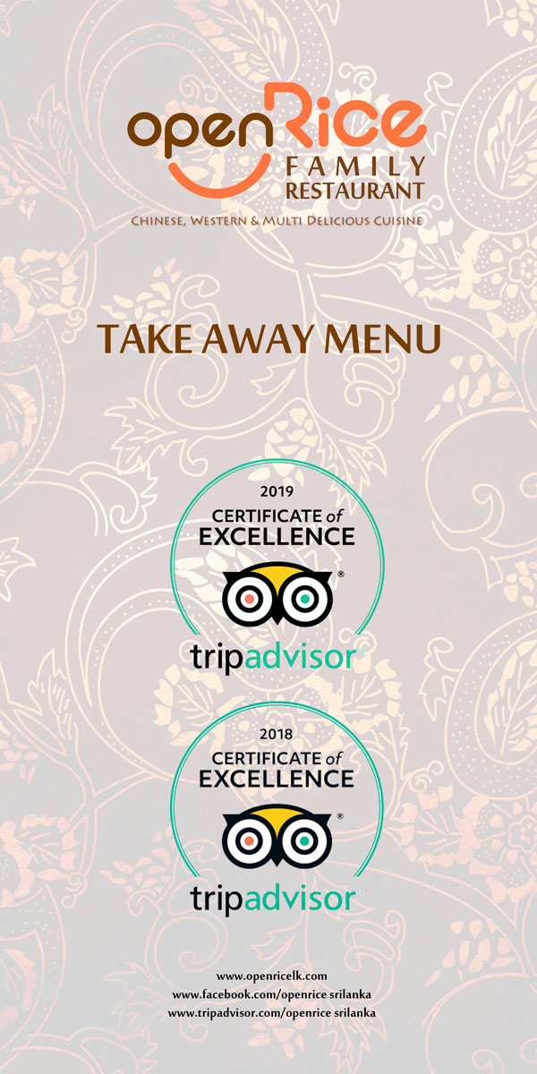 Menu – OpenRice
